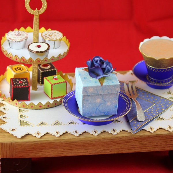 3d Paper Teapot Template - Etsy