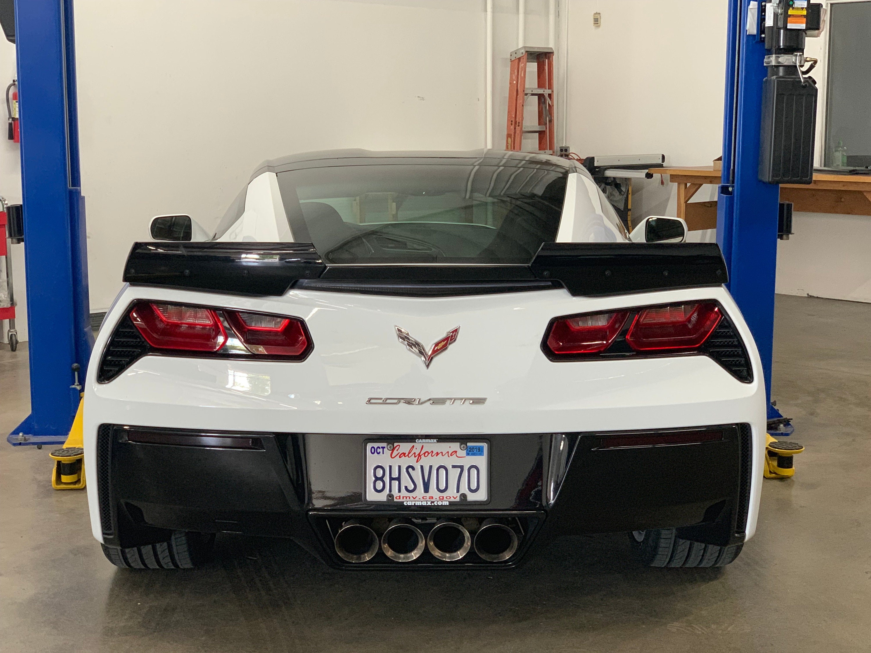 Chevrolet Corvette C7 Rear Bumper Reflector Overlay - Etsy