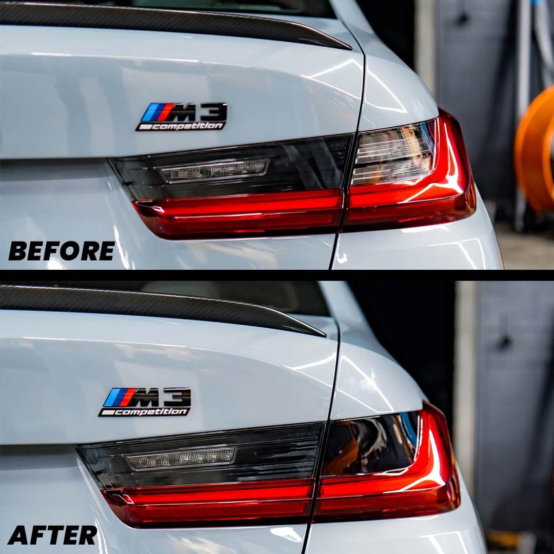 2021-2024 BMW G80 M3 Rücklicht Blinker Pre-cut Overlay Geraucht - Etsy.de