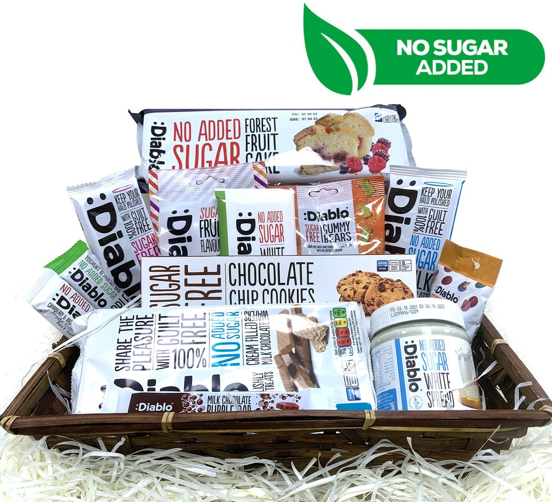 Diablo Diabetic Sugar Free Hamper Box Set 1.5KG No Added Sugar - Zero ...