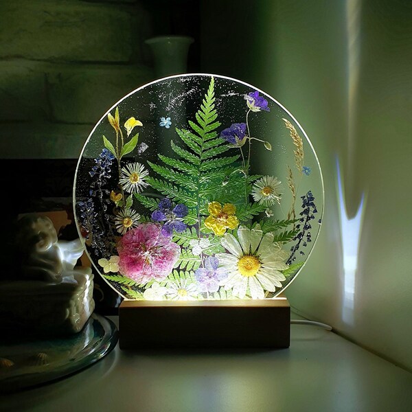 Flower Night Light - Etsy