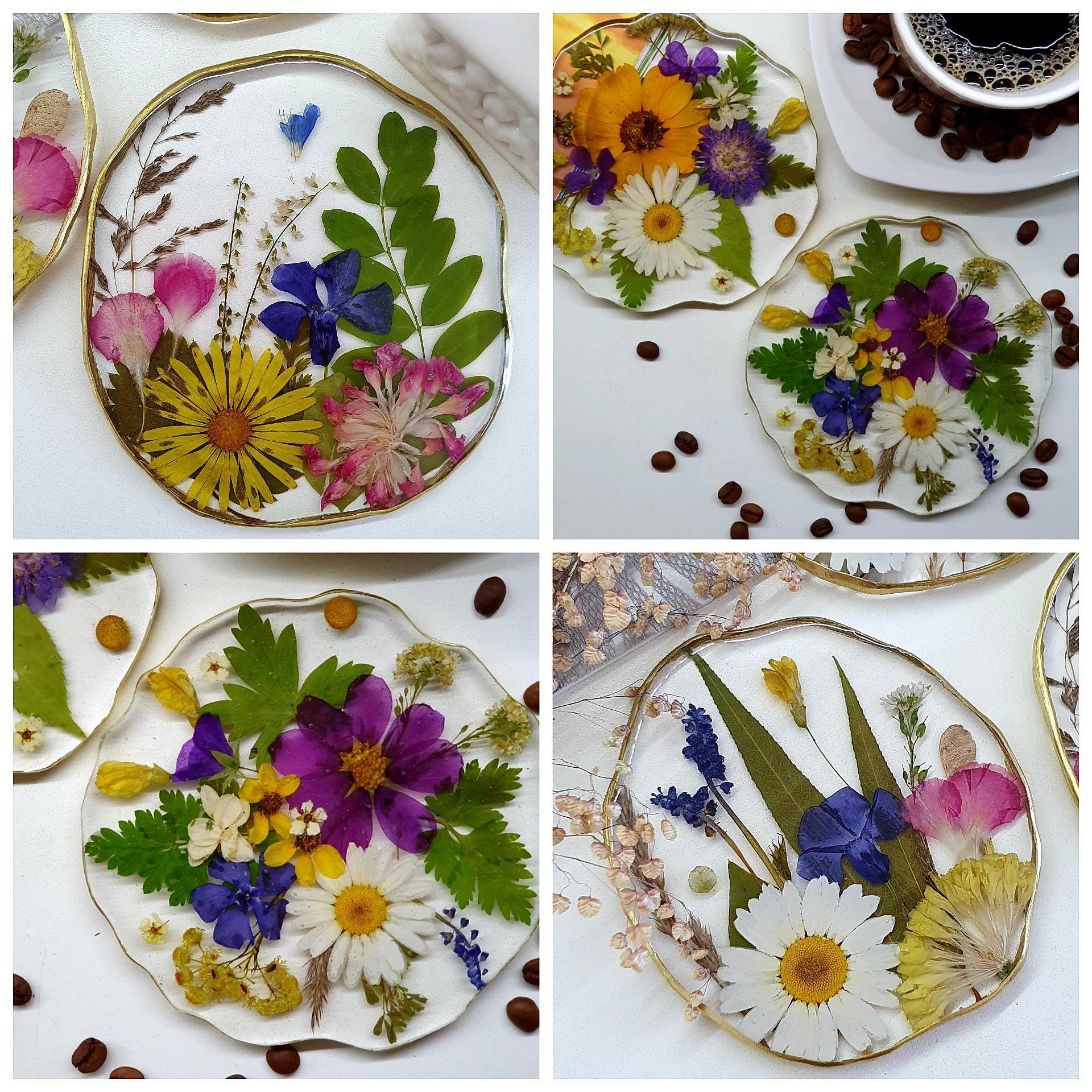 Resinart Mokymai Epoksidinės Dervos Liejimo Mokymai Padėkliukų, Padėklų ...