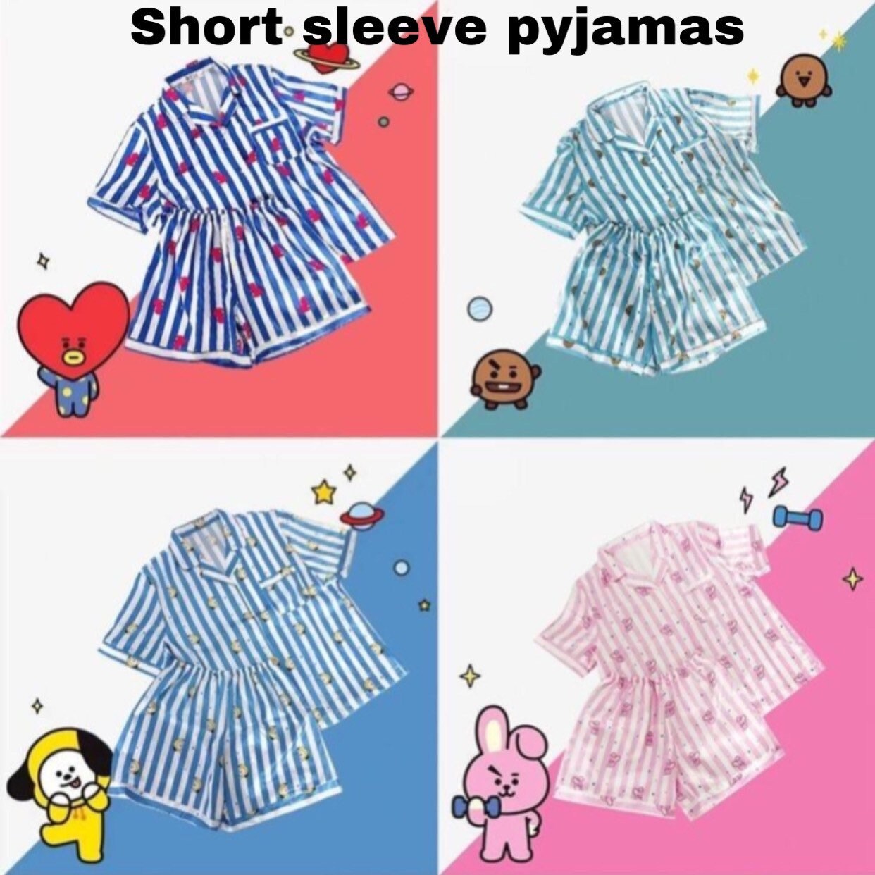 BT21 Kpop Bts Pyjamas - Etsy UK