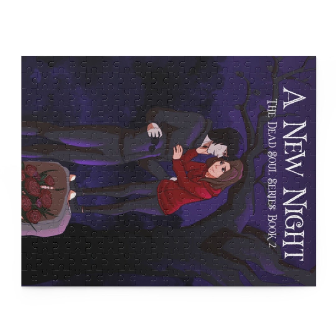 A New Night Book Cover Puzzle (120, 252, 500-piece) - Etsy