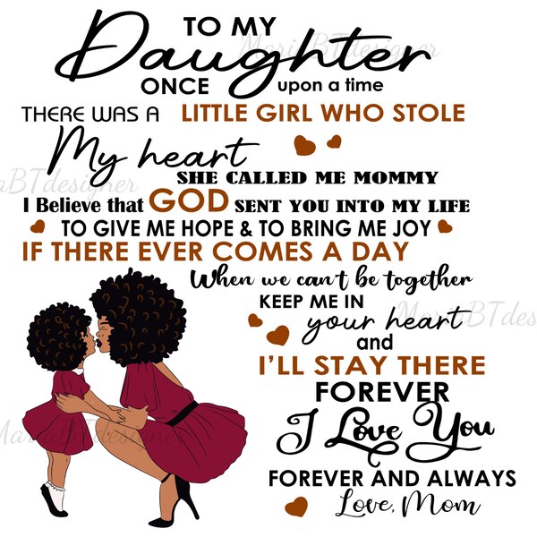 Daughter Mother Art - Etsy