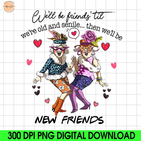 Are Old Friends - Etsy