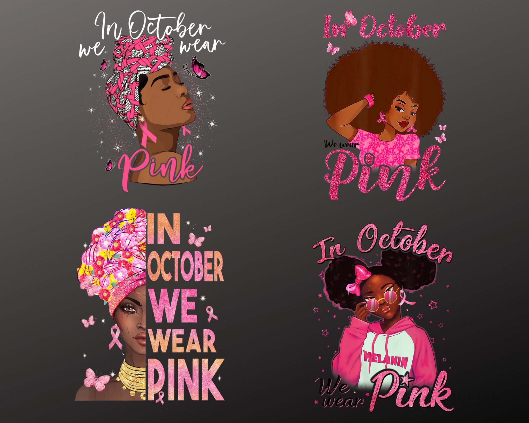 Pink Ribbon Girl - Etsy