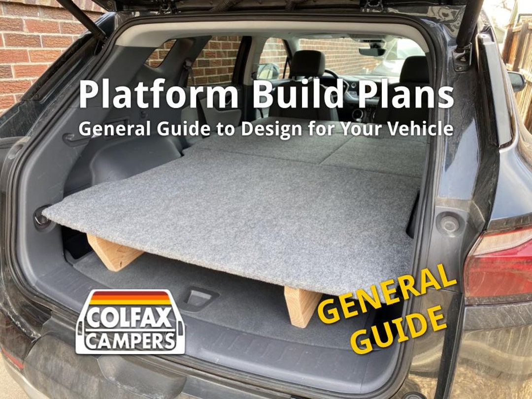Platform Build Plans - General Guide for Your Suv/car - Etsy