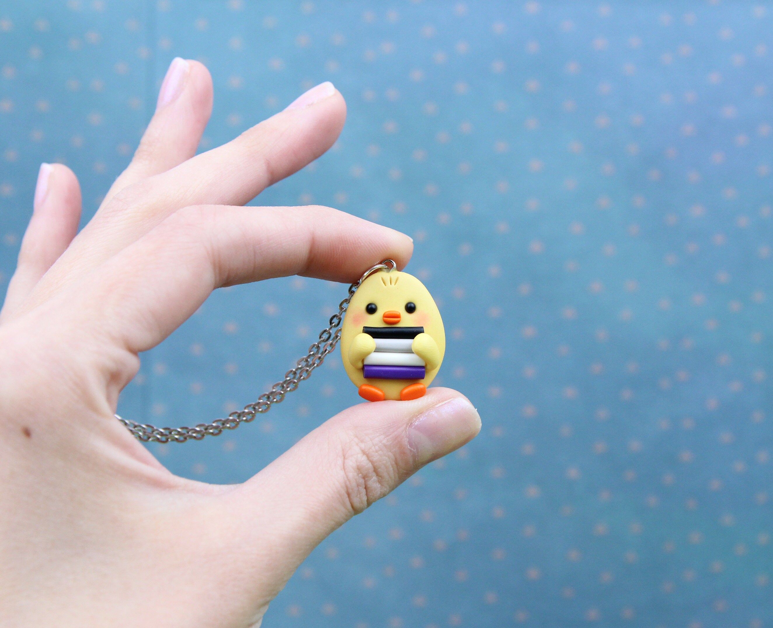 LGBTQ Pride Duck Necklace, Lesbian Non Binary Bisexual Transgender ...
