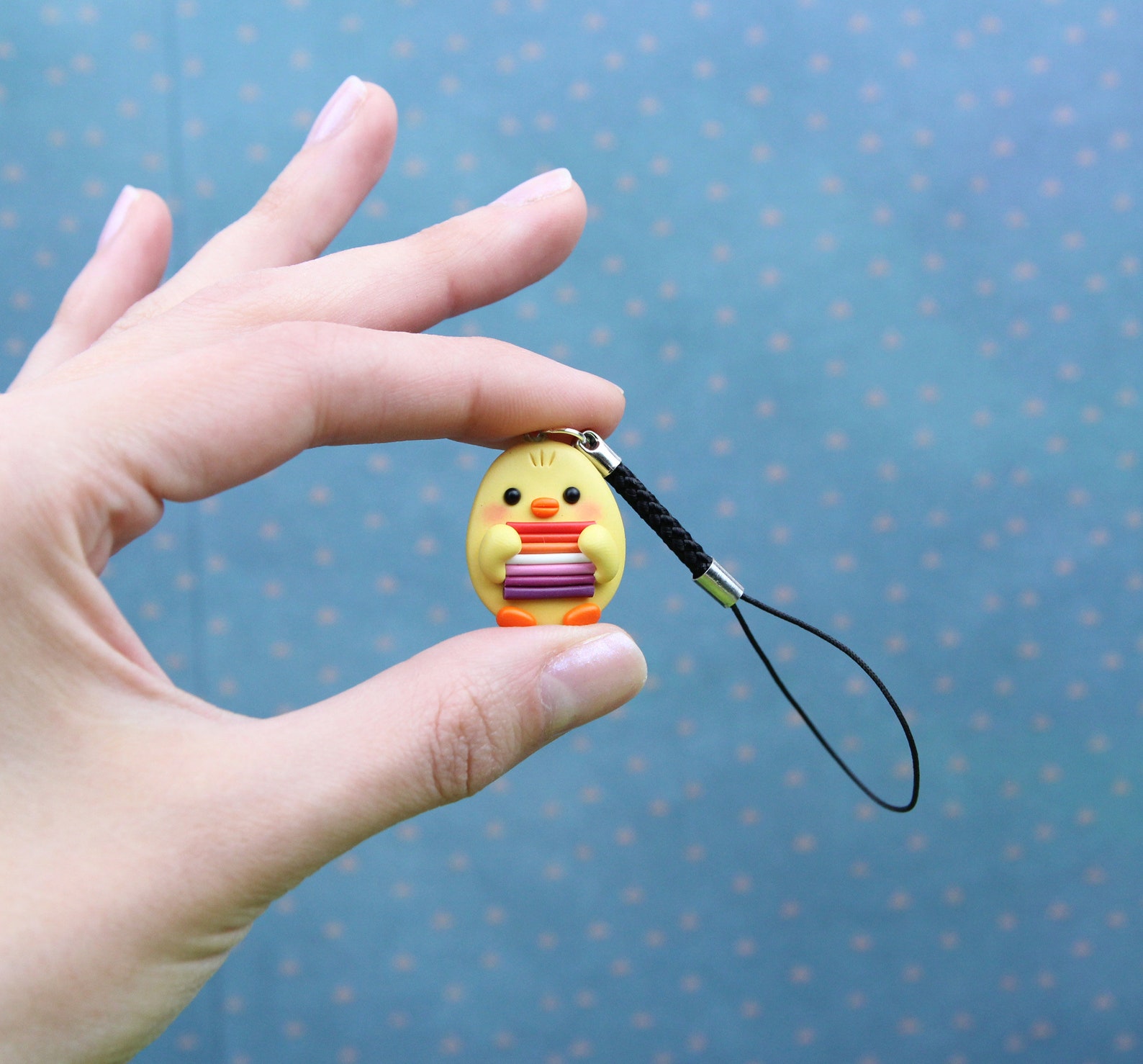 LGBTQ Pride Duck Keychain Lesbian Non Binary Bisexual - Etsy