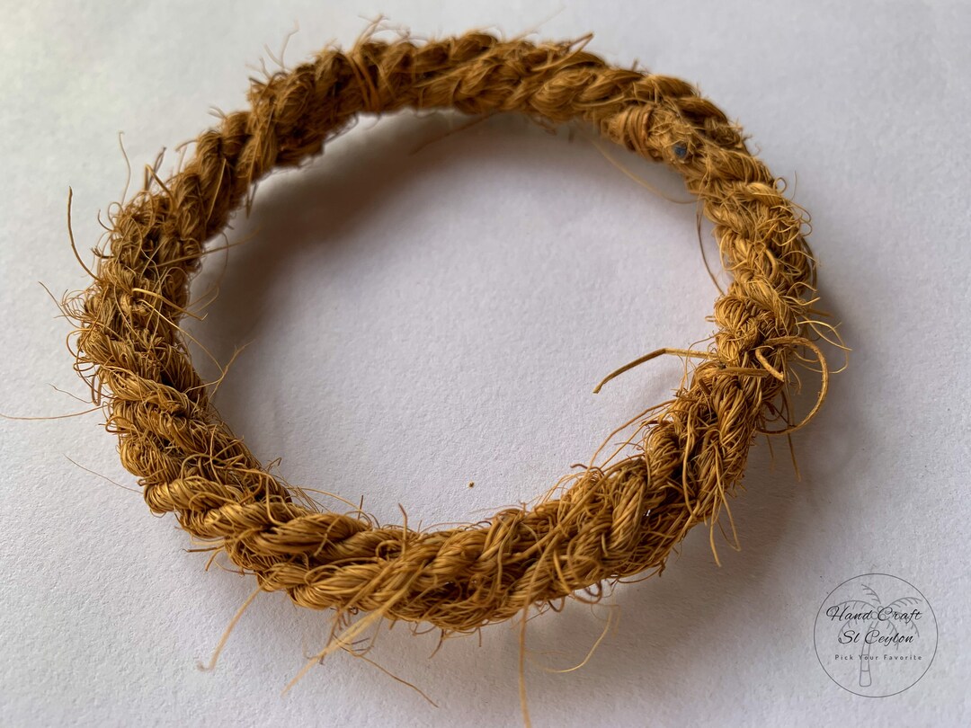 Coconut Fiber Ring Stand | Coconut Bowl Holder | Hot Plate Stand ...