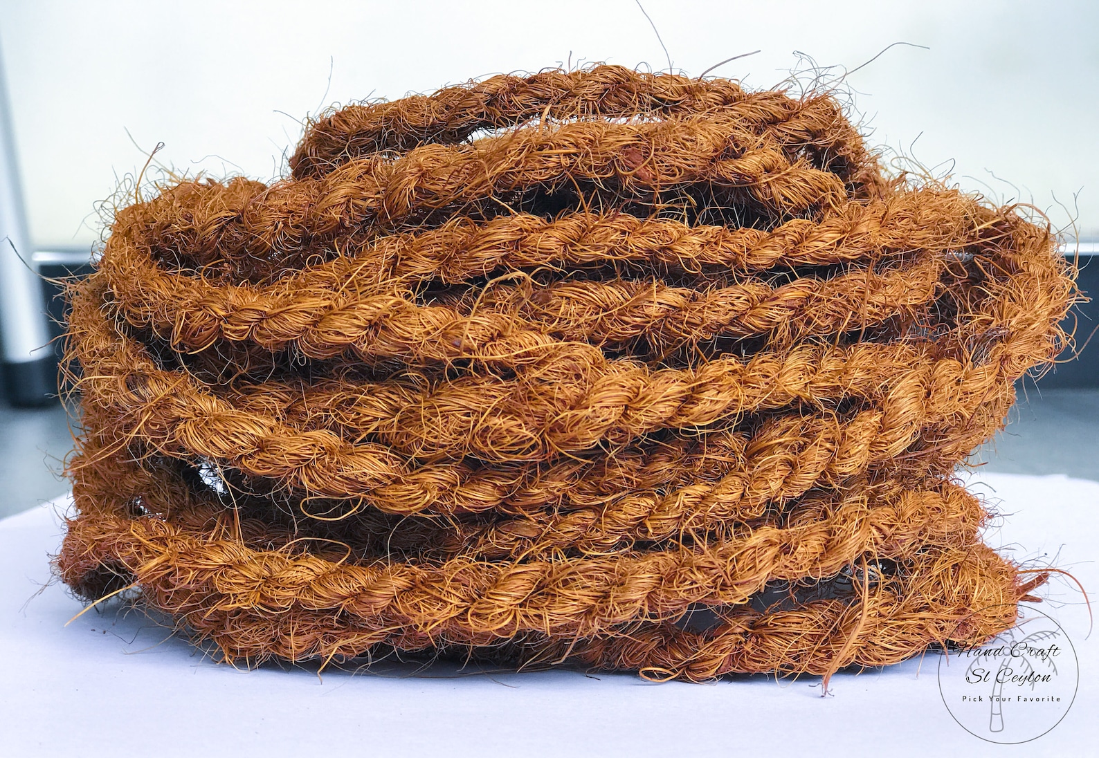 Coconut Fiber Rope Handmade Coco Rope Natural for Decoration Weddings ...