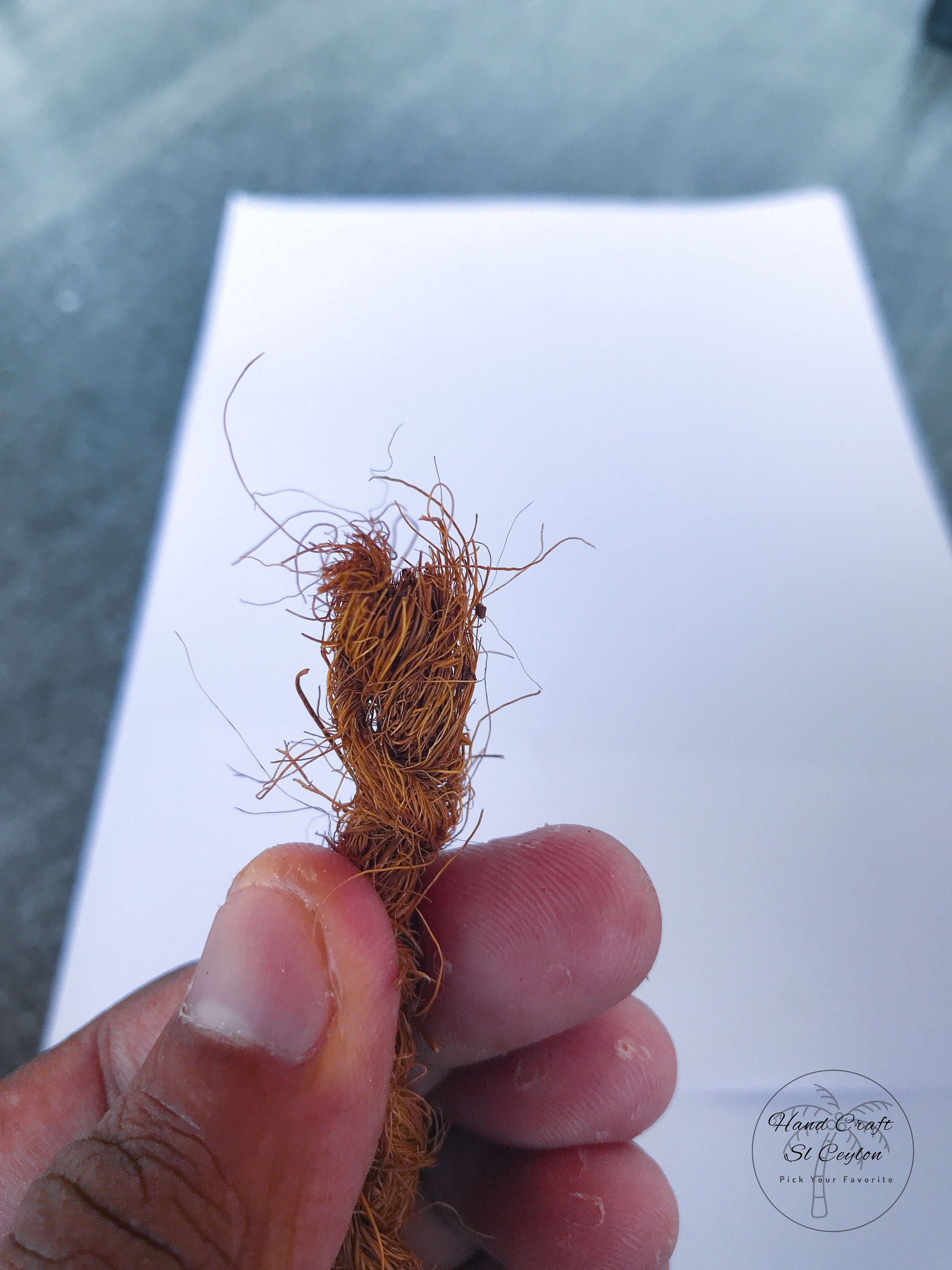 Coconut Fiber Rope Handmade Coco Rope Natural for Decoration Weddings ...