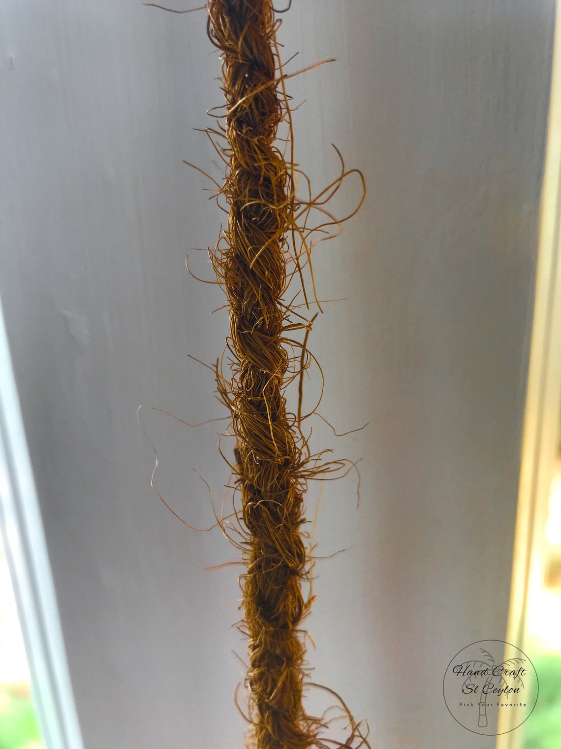 Coconut Fiber Rope Handmade Coco Rope Natural for Decoration Weddings ...