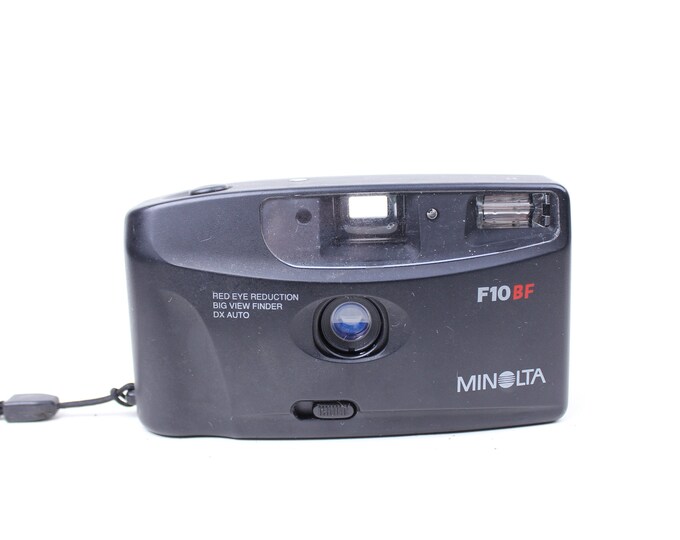 Vintage Minolta F10BF 35mm Compact Point & Shoot Film Camera - Etsy