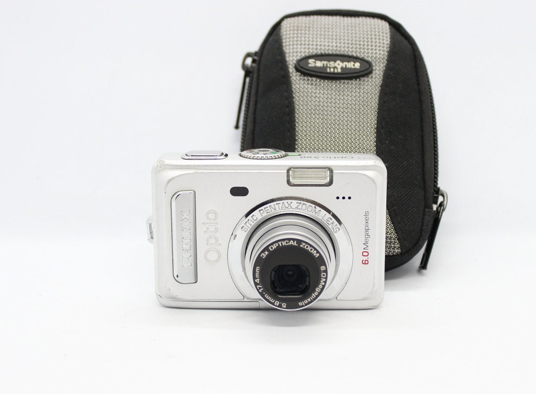 Y2K Digital Camera Pentax Optio S60 Silver / 2000s Digital Camera - Etsy