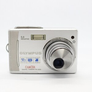 Y2K Digital Camera Olympus Camedia FE-5500 / D-630 ZOOM/ 2000s Digital ...