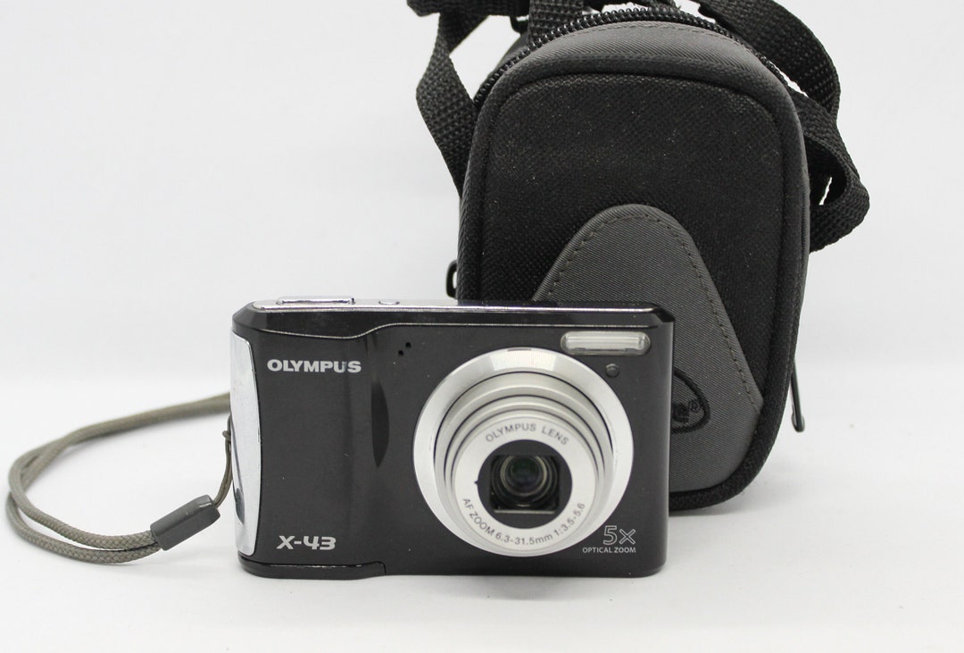 Y2K Digital Camera Olympus X-43 Black / 2000s Digital Camera - Etsy