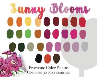 2020 Procreate Color Palette/color Palette/instant Download - Etsy