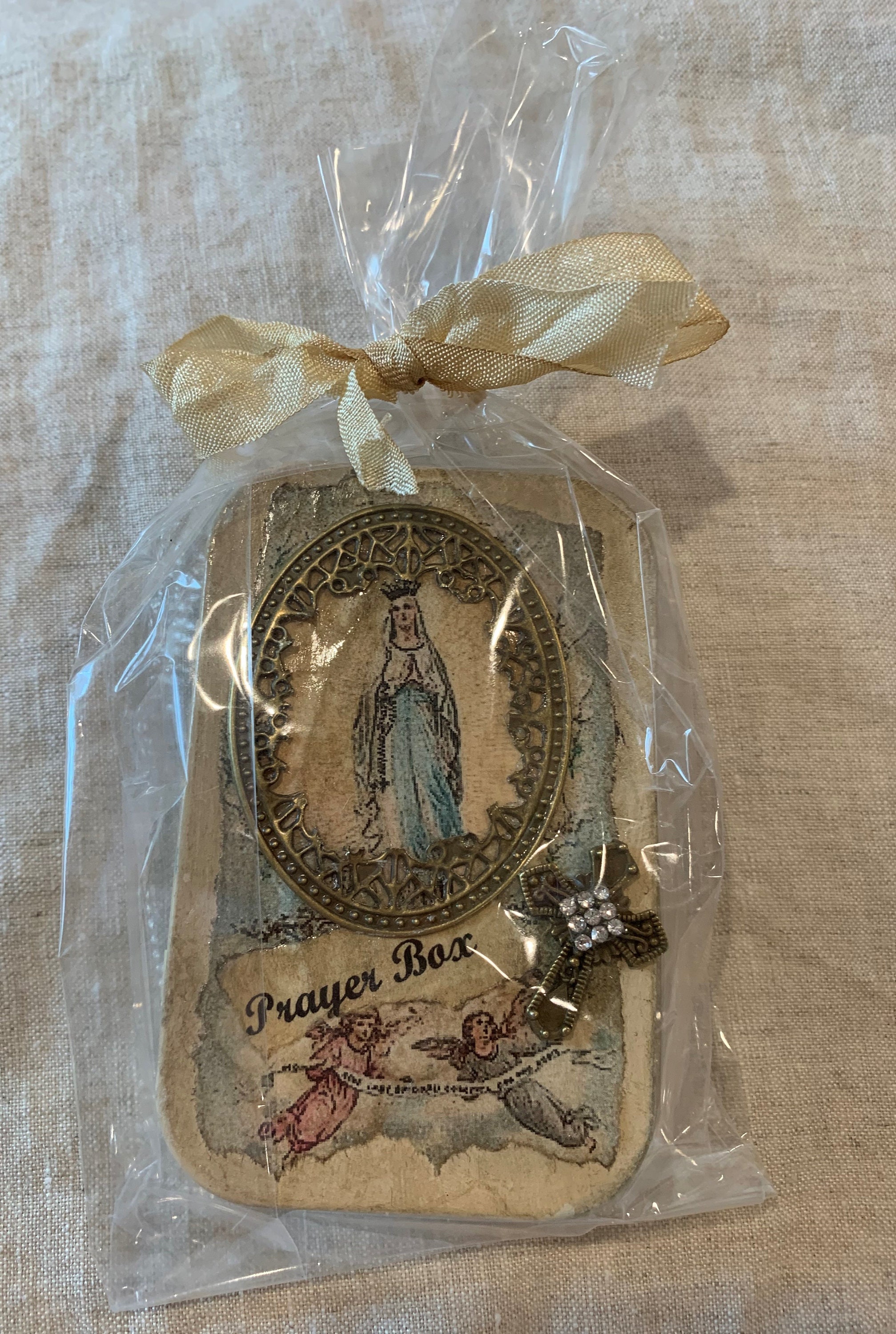 Prayer box Christian Bible Verse Wedding gift Baptism - Etsy.de