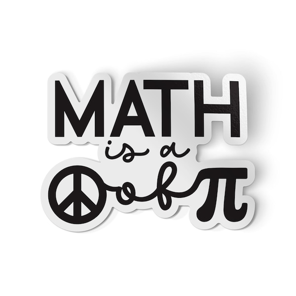 Math Decal - Etsy