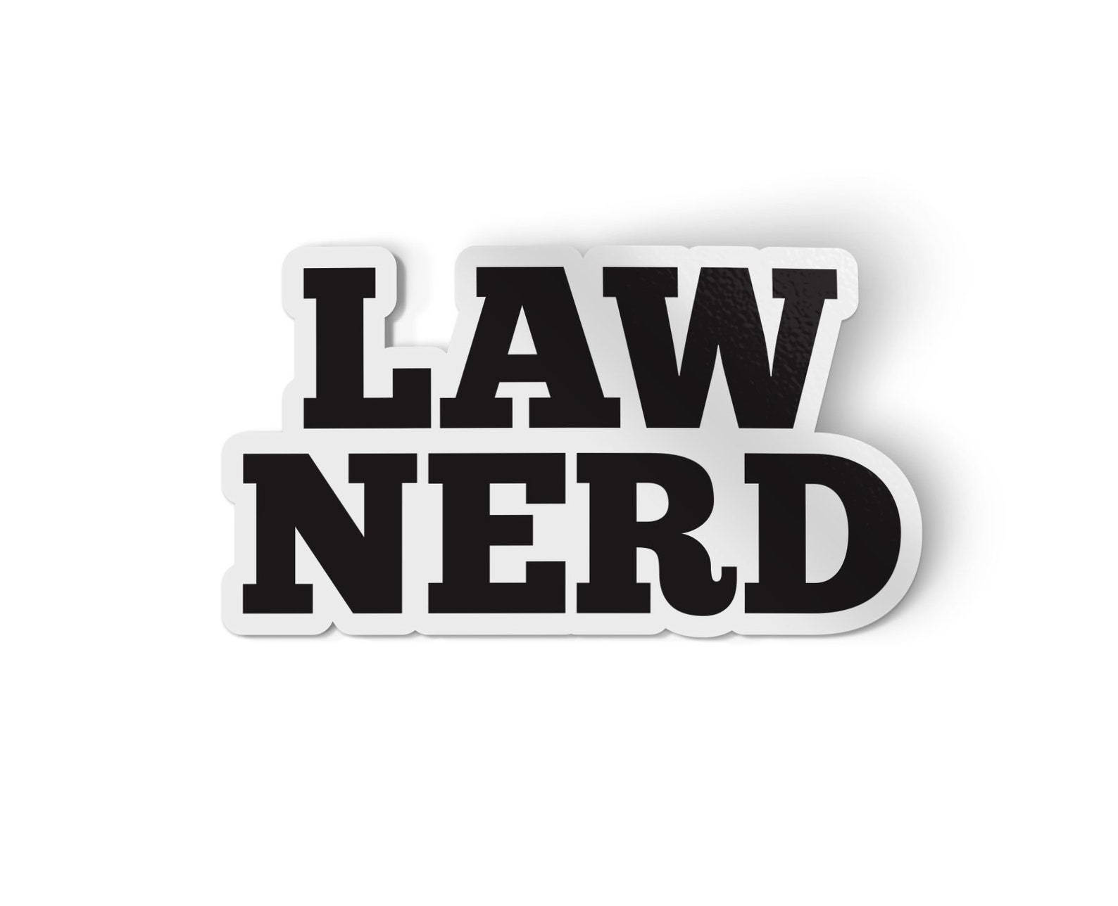 Law Nerd Sticker True Crime Podcast Law School - Etsy