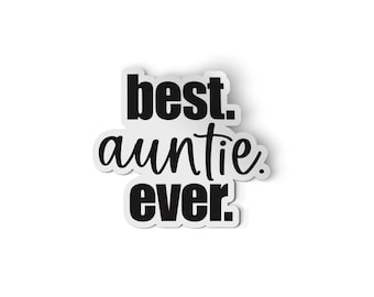 Auntie Sticker - Etsy