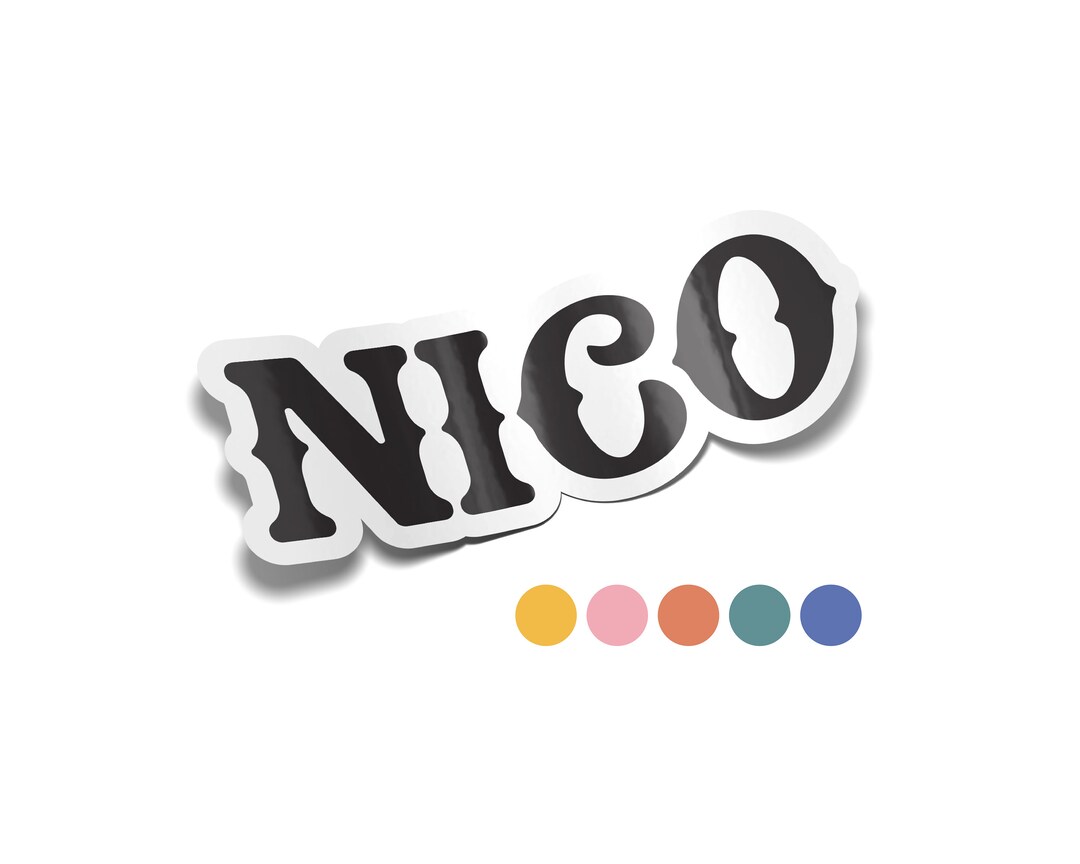 Custom Name Sticker | Concert Stickers | Personalized Stickers ...