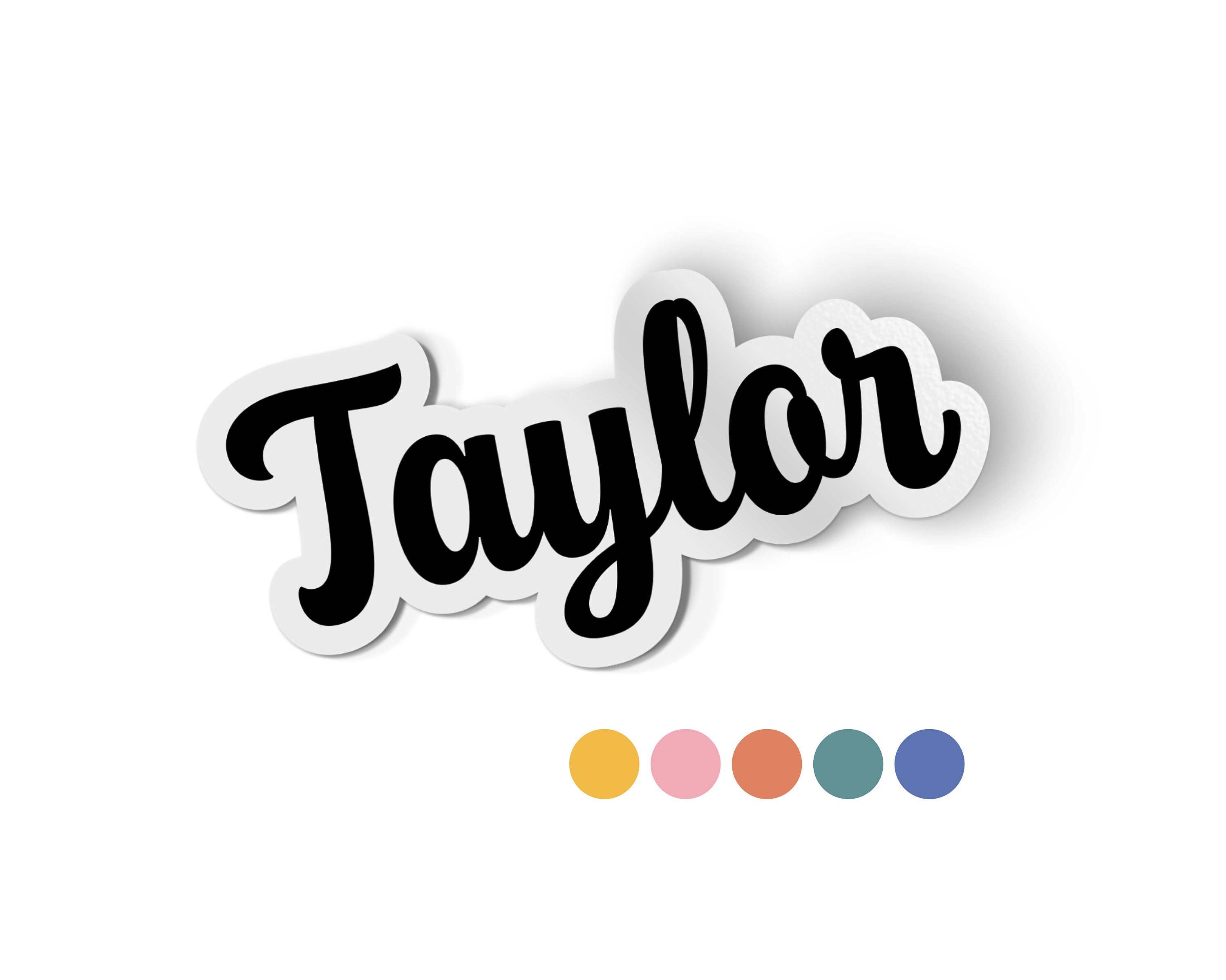 Custom Name Sticker | Teacher Stickers | Personalized Stickers ...