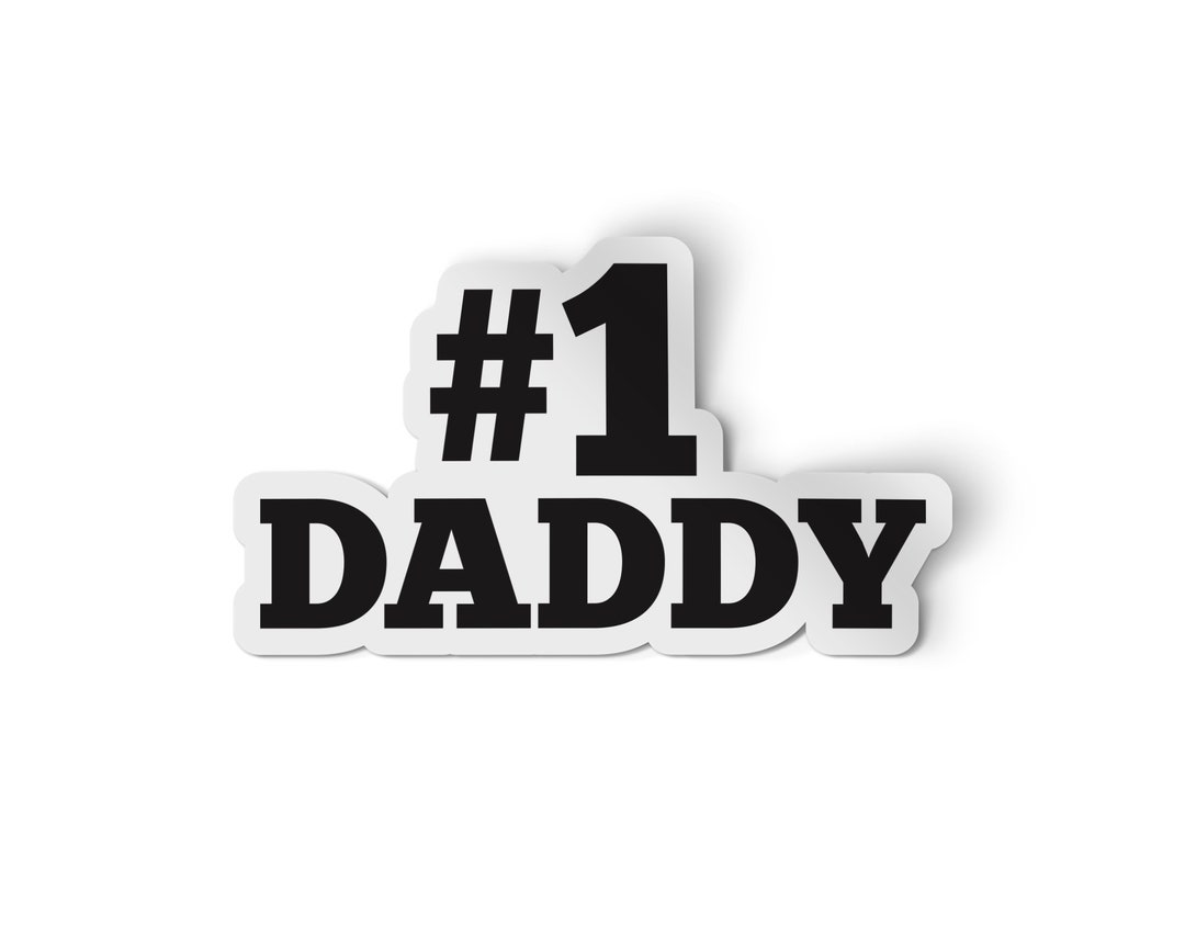 Girldad Sticker, #1 Daddy Sticker, Water Bottle Sticker, Laptop Sticker ...