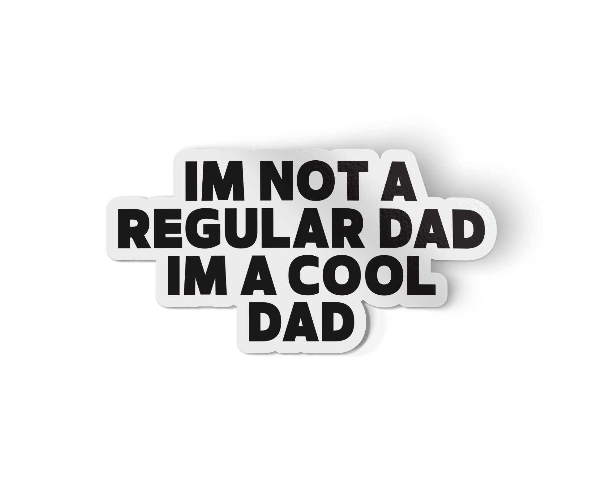 Cool Dad Sticker Girl Dad Funny Stickers for Water Bottles - Etsy