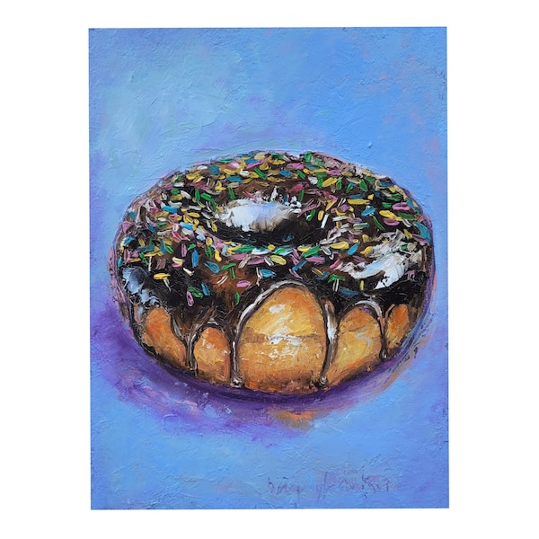 Donut Painting - Etsy
