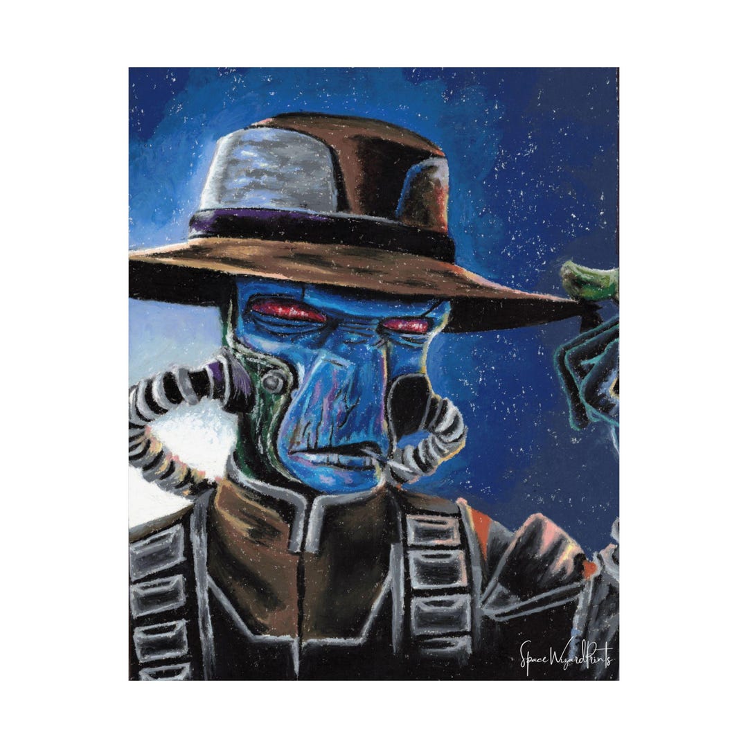 Starwars Cad Bane Art Print Poster Etsy