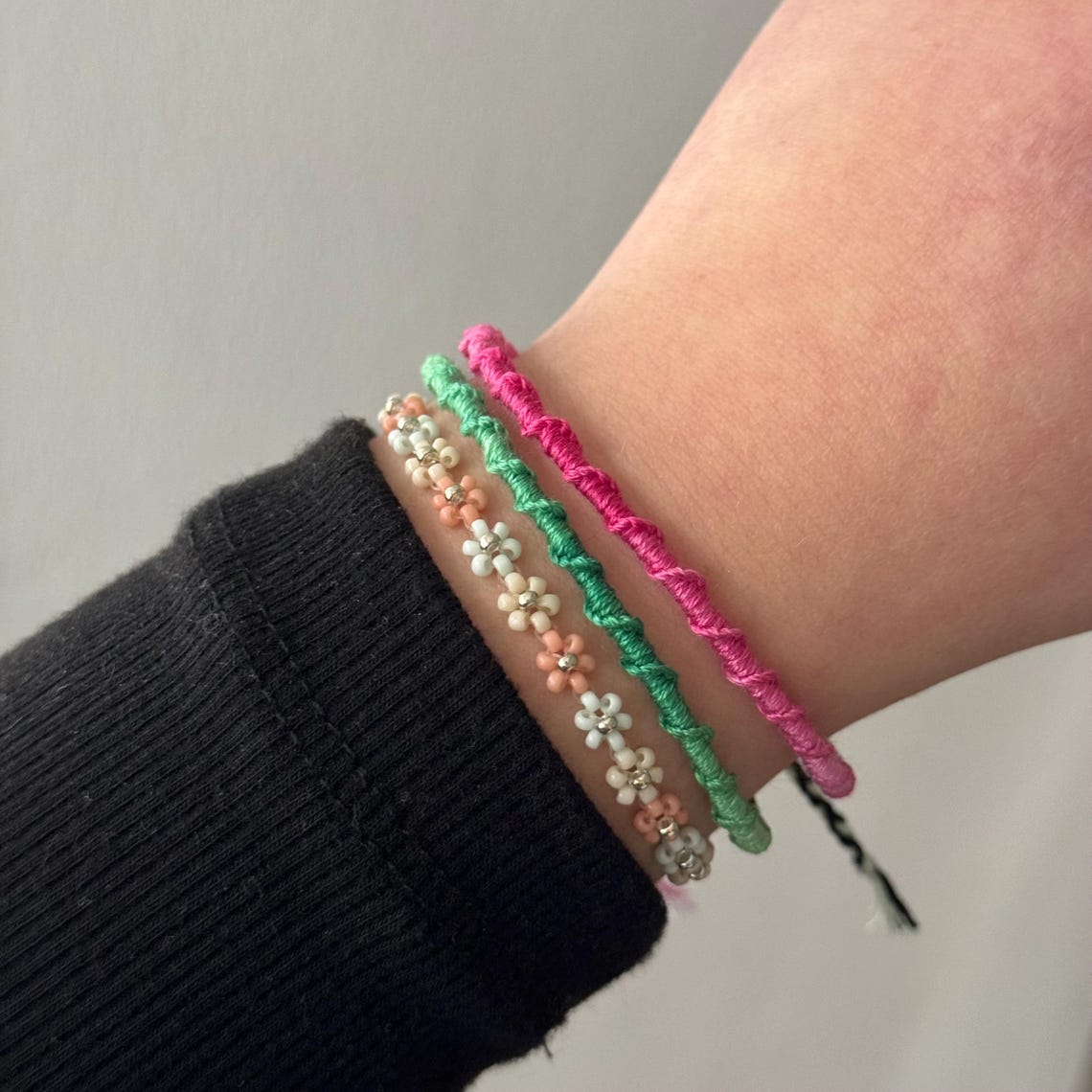 THREAD BRACELETS. WICKED Inspired Friendship Bracelets. Glitter Thread ...