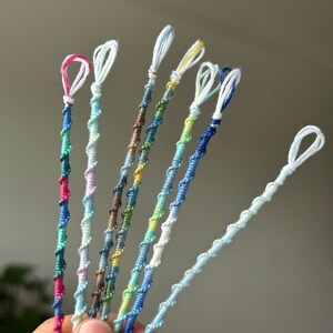THREAD BRACELETS. Ombre Chinese Staircase Pattern. FRIENDSHIP Bracelet ...