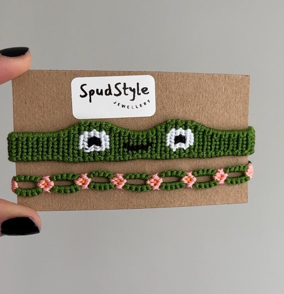 Matching frog bracelets store
