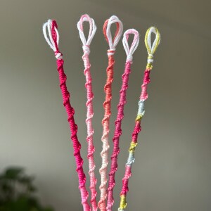 THREAD BRACELETS. Ombre Chinese Staircase Pattern. FRIENDSHIP Bracelet ...
