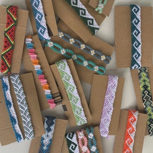 GREEK WAVE BRACELET. (18 Colour Options Available) Friendship Bracelets ...