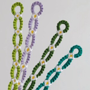 DAISY CHAIN BRACELETS (18 Colour Options Available) Friendship ...