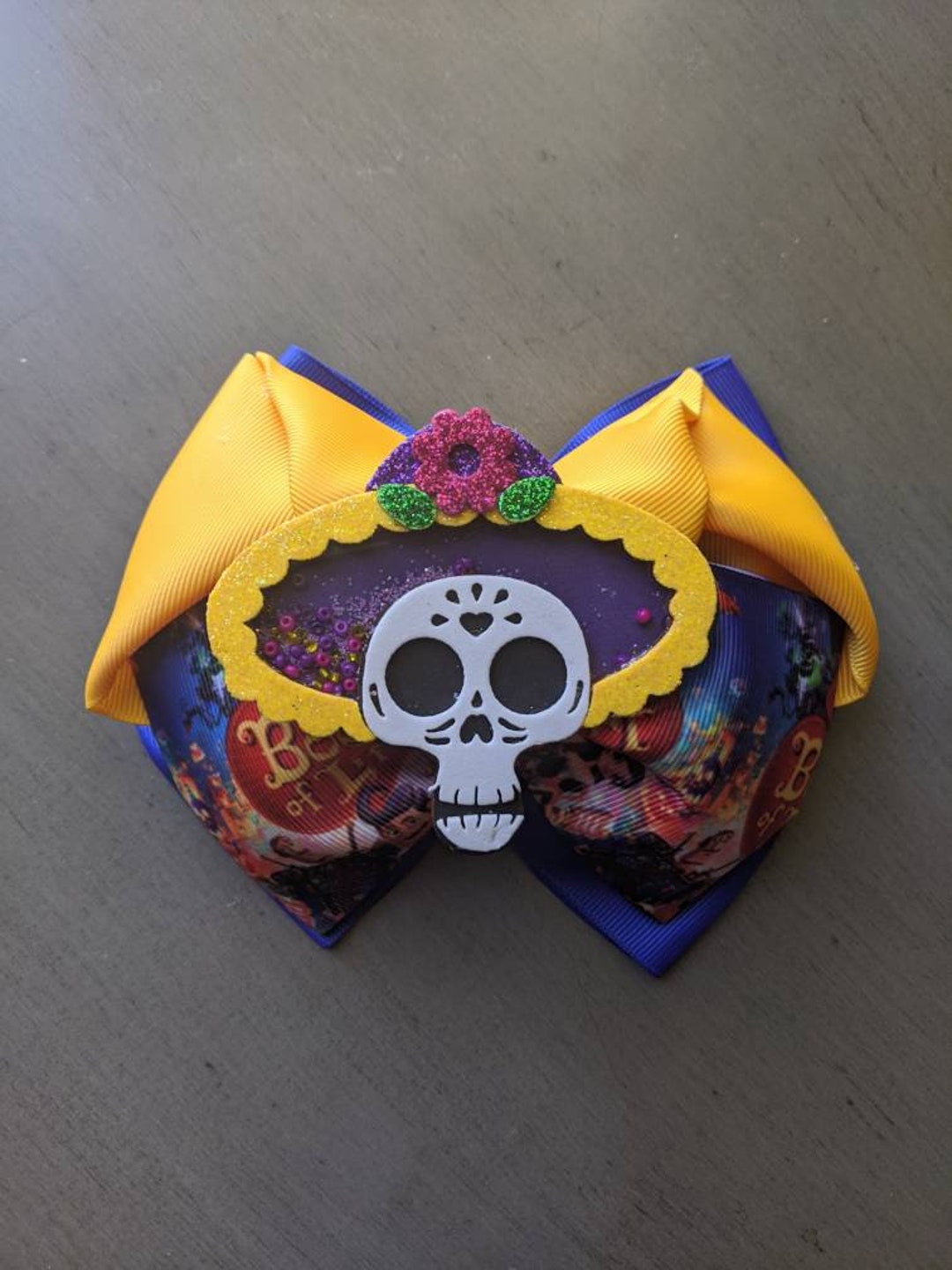 Book of Life Hair Bow / Catrinas Hair Bows / Day of the Dead - Etsy