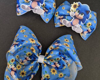Sonic the Hedgehog Hair Scrunchie - Etsy