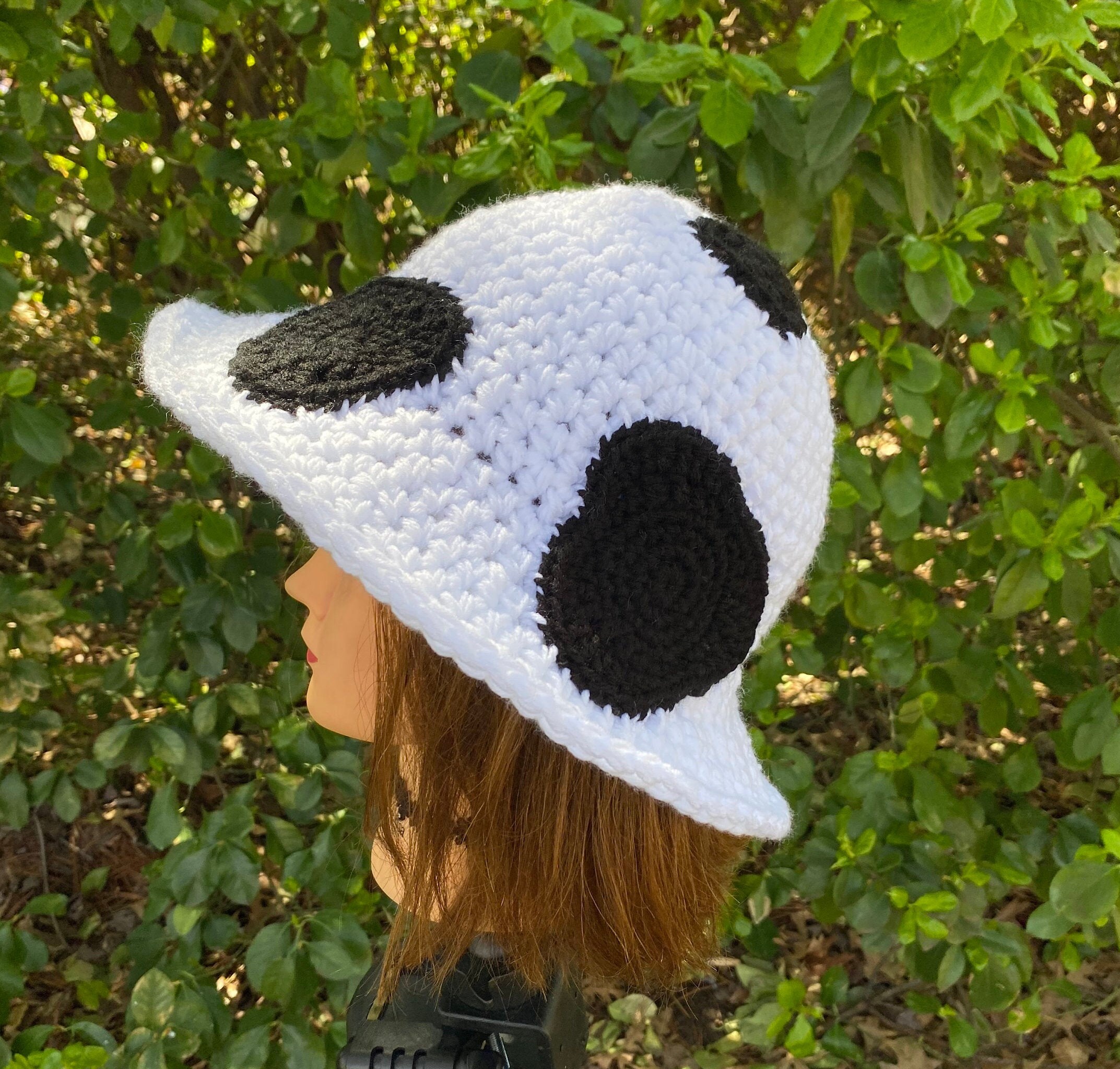 Cow Print Bucket Hat - Etsy