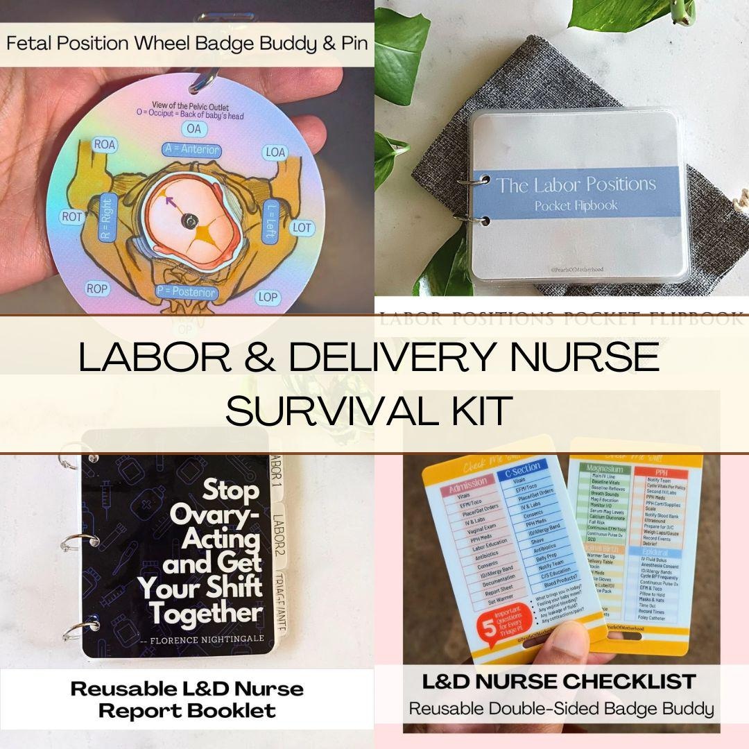 Labor and Delivery Nurse Survival Kit - Etsy