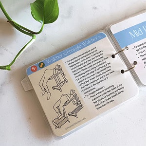 The Labor Positions Pocket Flipbook | Childbirth Education, Doula ...