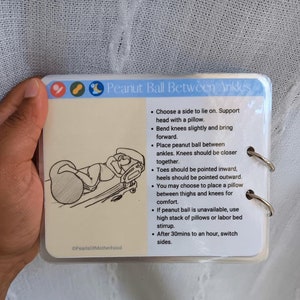 The Labor Positions Pocket Flipbook | Childbirth Education, Doula ...