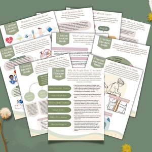 C-section Education Bundle Handouts PDF Printable | Cesarean Delivery ...