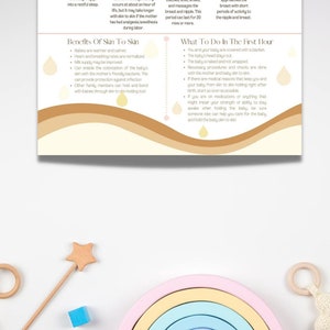 The Golden Hour Handout Printable PDF | Lactation, Doula, Postpartum ...