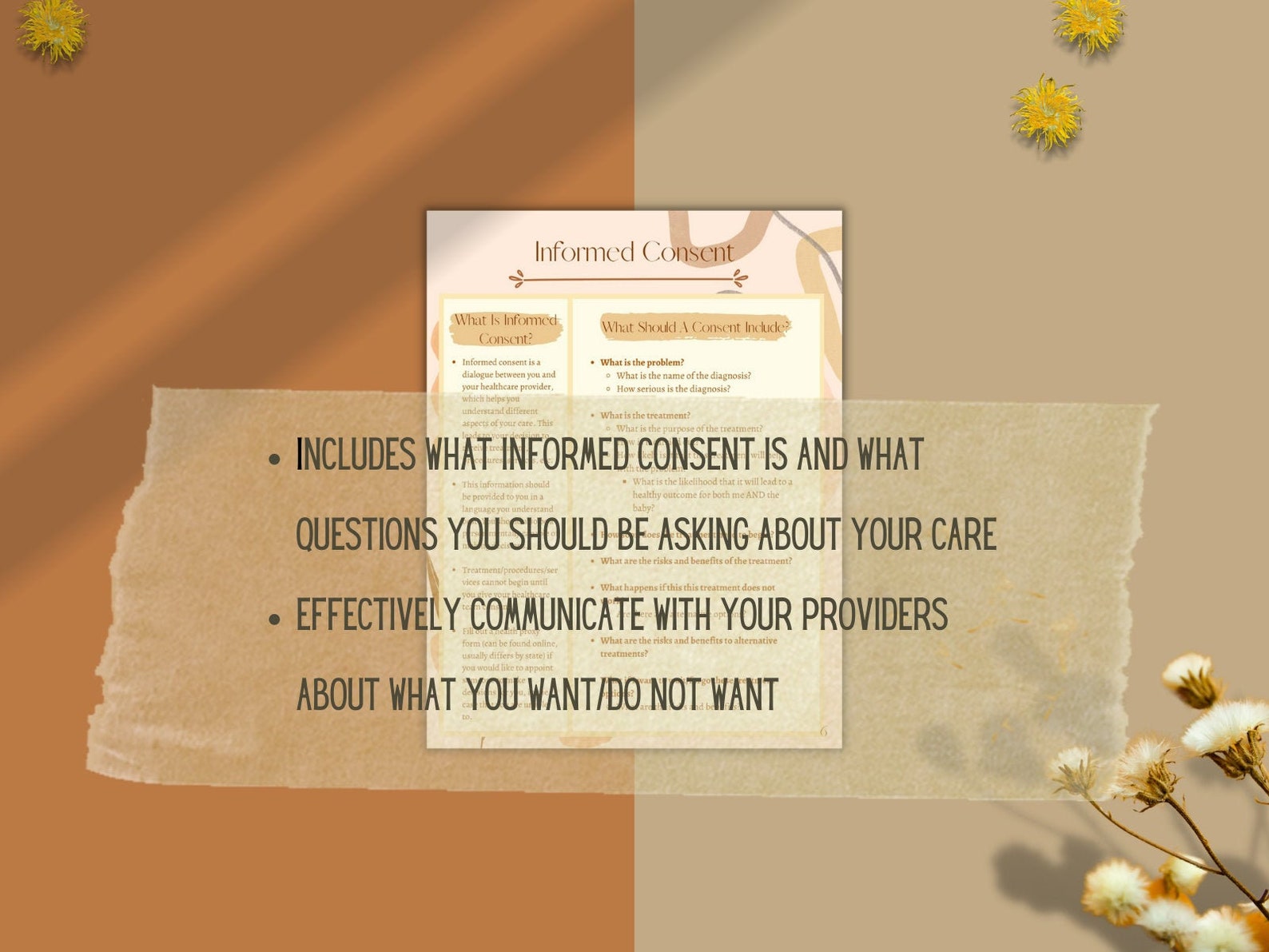 Informed Consent/questions to Ask Printable PDF | Childbirth Education ...