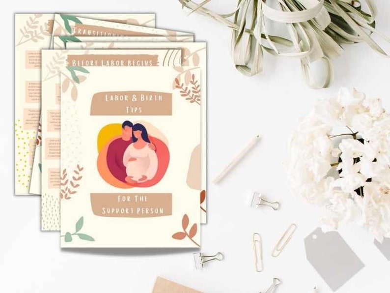 62 Birth Partner Support Tips Printable PDF Birth Education - Etsy