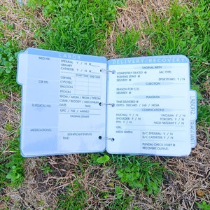 Reusable Labor and Delivery Nurse Report Booklet | Stop Ovary-acting ...